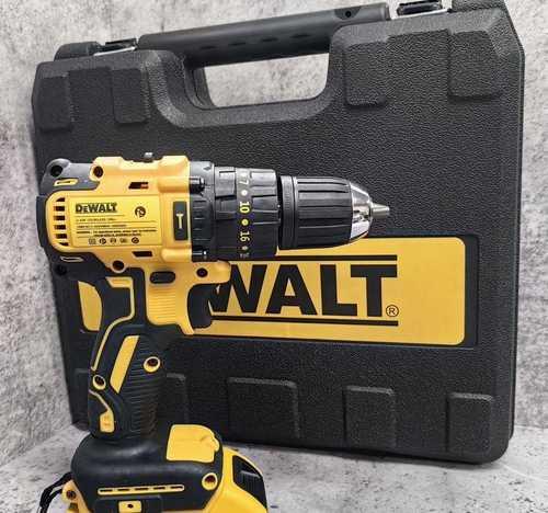 Шуруповерт dewalt 24В бесщеточный 2 аккум. и кейс