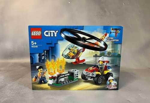 Lego City 60248 Пожарный вертолет, новый