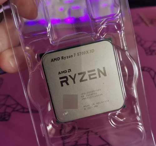 Процессор AMD ryzen 7 5700x3d