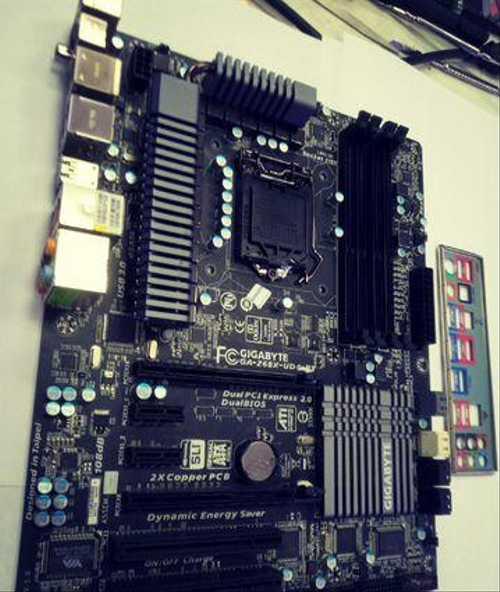 Материнская плата gigabyte GA-Z68X-UD4-B3 rev.1.0