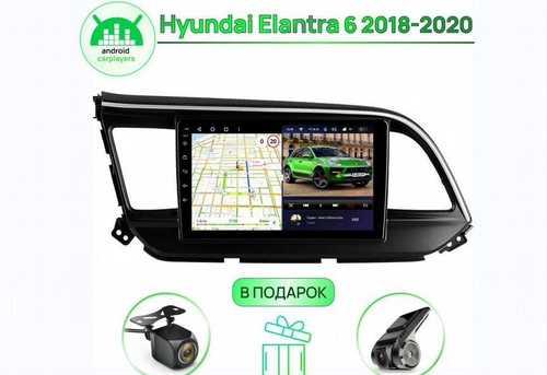 Магнитола 2.16 Hyundai Elantra 6 2018-2020 Андроид