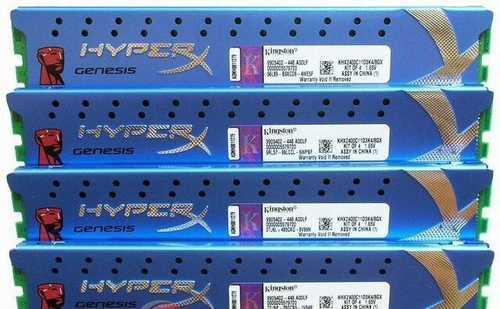 Оперативная память DDR3 Kingston HyperX 16 G