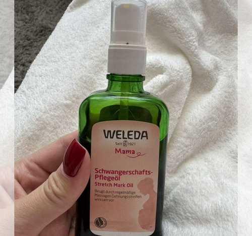 Weleda масло от растяжек mama