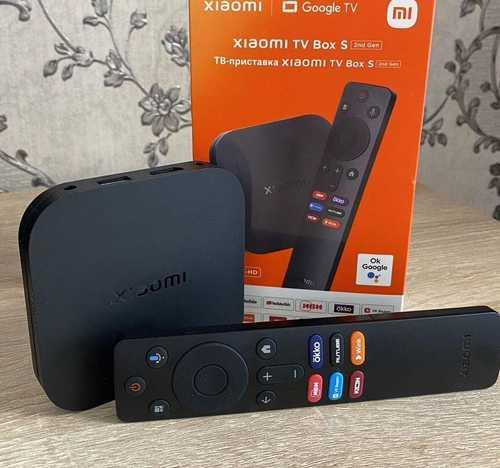 Tv приставка xiaomi mi box s 2nd gen