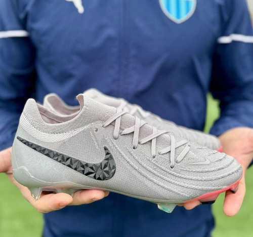 Детские бутсы Nike Phantom GX2 Grey