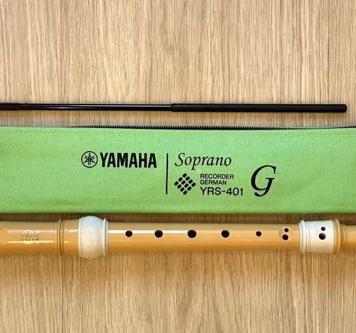 Блок флейта yamaha soprano yrs-401 G