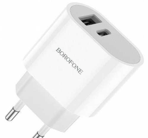 Сзу с USB и Type-C выходом, 12w, (5V-2.4A)