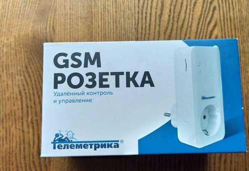 GSM розетка SimPal T4 с датчиком температуры