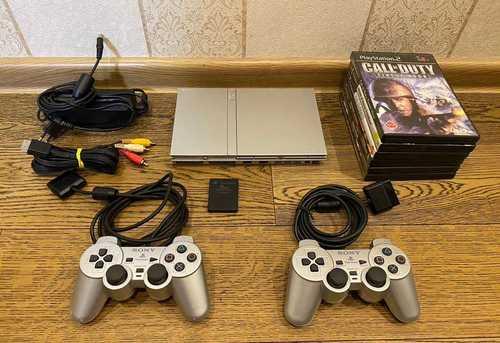 Sony Playstation 2 Sony PS2 slim silver