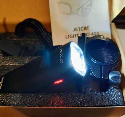 Велосипедный фонарь jetcat light pro 400