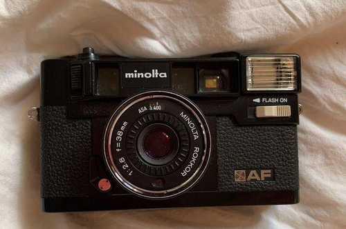 Плёночный фотоаппарат Minolta Hi-Matic AF