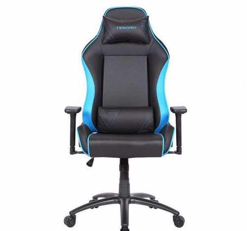 Игровое кресло Tesoro TS-F715 Black/Blue