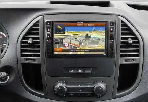 Магнитола Alpine 2 din x800d