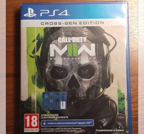 Игра Call of duty modern warfare II (PS4)