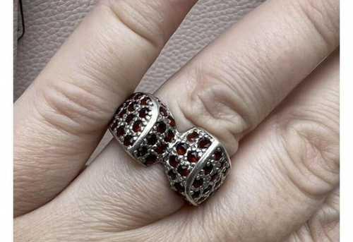 Серебряное кольцо 925 гранат винтаж