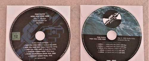 Pink floyd CD BD DVD audio