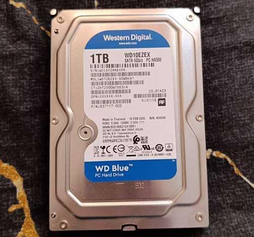 Жесткий диск WD 1TB