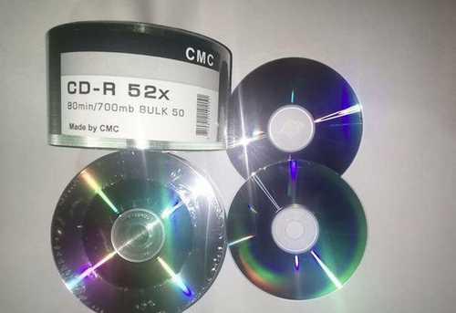 CD-R 52x чистые