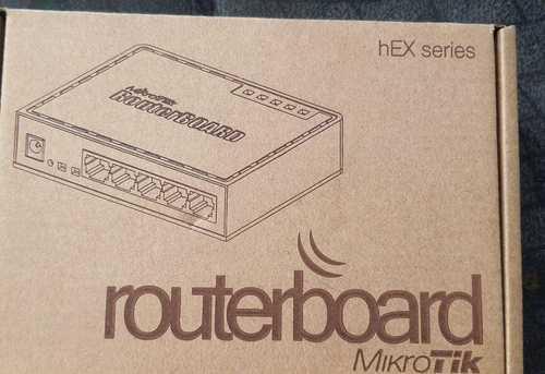 MikroTik hEX lite RB750r2 новый