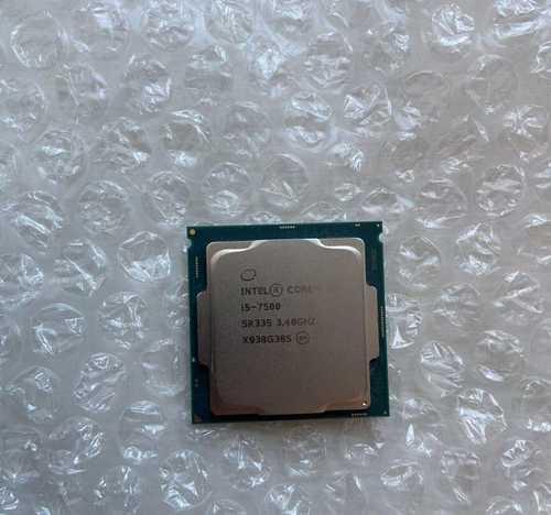 Процессор inter core i5-7500