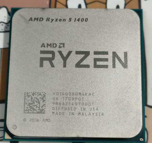 Процессор Ryzen 5 1400