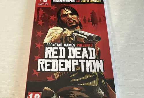 Red dead redemption nintendo switch картридж