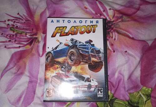 DVD-диск с игрой flatout+Антология