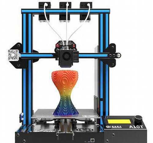 Цветной 3D принтер (3 цвета + градиент + смешивани