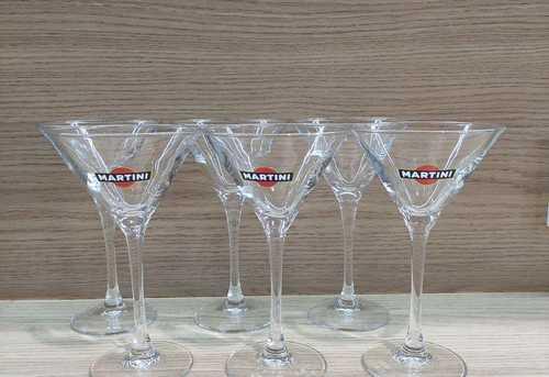 Бокалы стеклянные под мартини martini