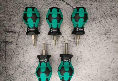 Набор коротких отверток Wera Stubby Set 1 008870