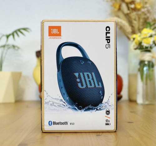 JBL Clip 5 Blue (Новая, Оригинал)