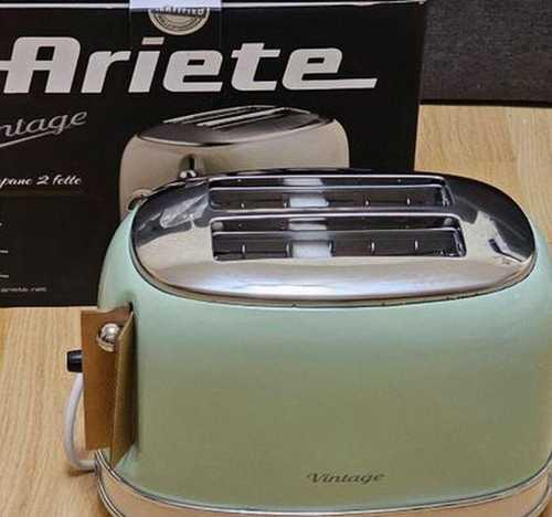 Новый Ariete 155/14 Vintage Тостер Винтаж