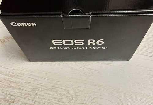 Canon EOS R6 Kit RF 24-105mm F4-7.1 IS STM