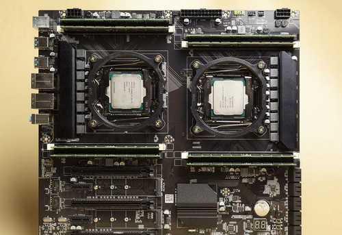 Комплект X99 dual + 2673v3 + 128 Gb