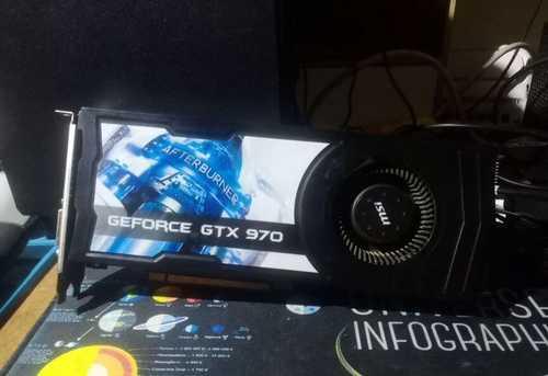 MSI GeForce GTX 970 4GB 256bit