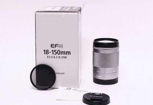 Объектив Canon EF-M 18-150 IS STM + CPL фильтр