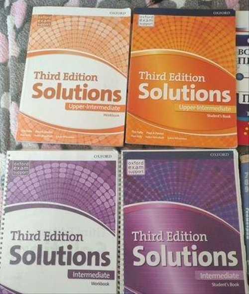 Учебник по английскому Solutions intermediate