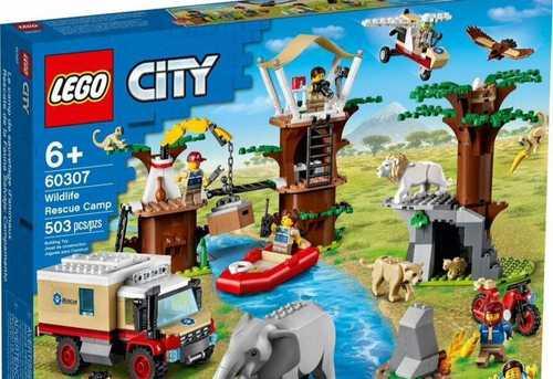 Lego city 60307 Лагерь спасения дикой природы