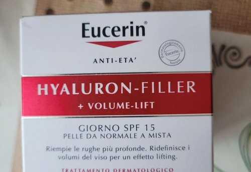 Eucerin Hyaluron-Filler+ volume lift крем для лица