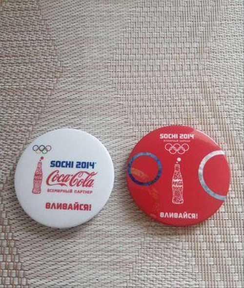 Значки Coca-Cola