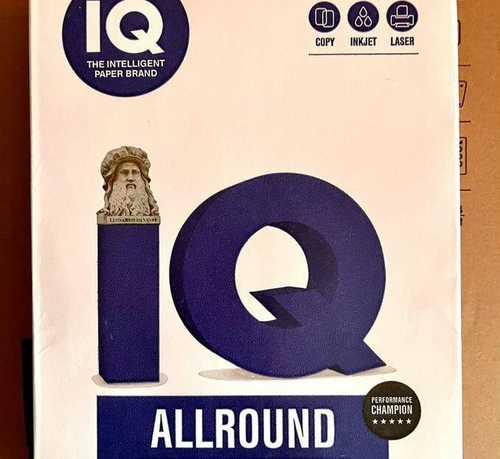 Офисная бумага А4 Allround IQ 1 пачка