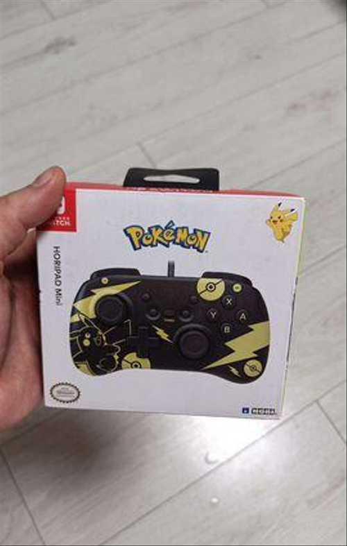 Геймпад hori Horipad Mini for Switch Pikachu B&G