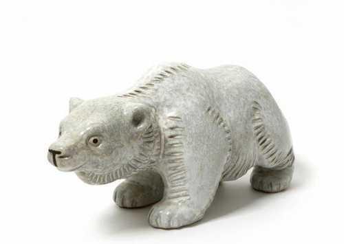 Керамическая статуэтка "Полярный медведь". EGO