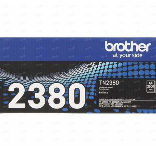 Картридж лазерный Brother TN-2380 черный