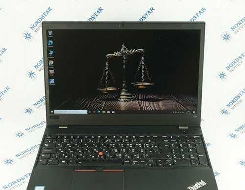 Ноутбук Lenovo ThinkPad P52s графическая станция