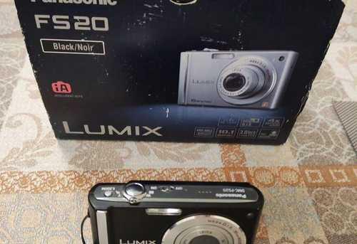 Компактный фотоаппарат panasonic lumix DMC-FS20EE