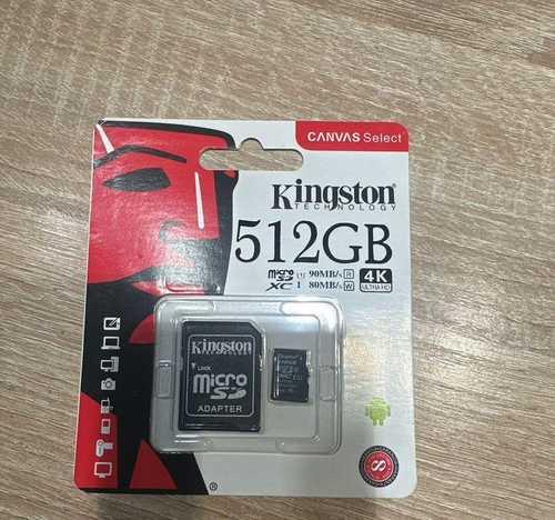 Карта памяти microsd kingston