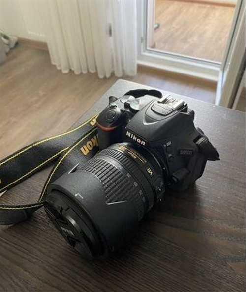 Фотоаппарт Nikon D5500 с обьективом 18-105mm