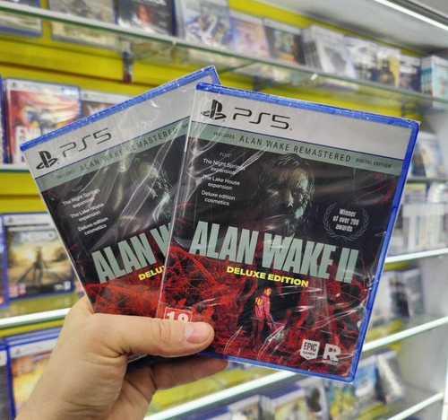 Alan Wake 2 Delux Edition PS5 Русская версия