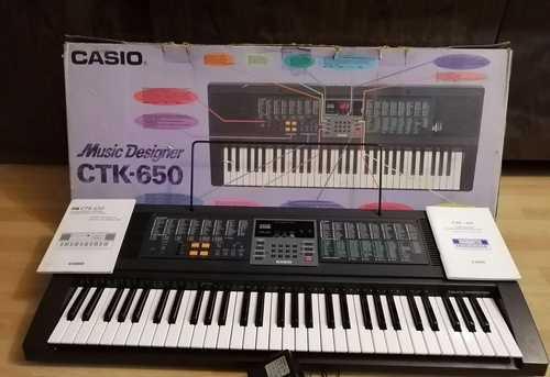 Синтезатор casio стк-650